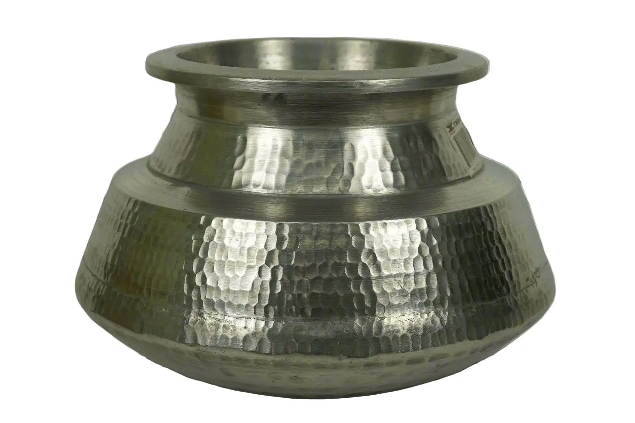 44 Qt Aluminum Biryani Bagona – Thick Bottom, Commercial Grade
