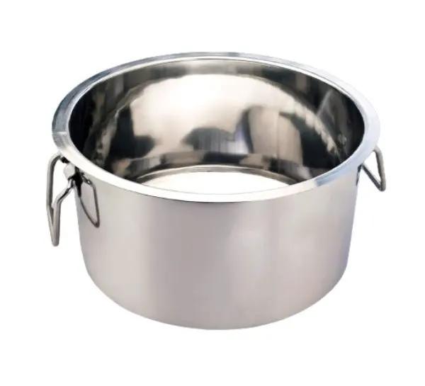 Big Size Stainless Steel Sauce Pot or Patila # 46, 164 Quarts, 5mm Thi