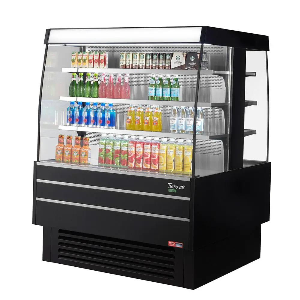 Turbo Air TIOM-48SB-N 50.375" Vertical Island Open Air Merchandiser