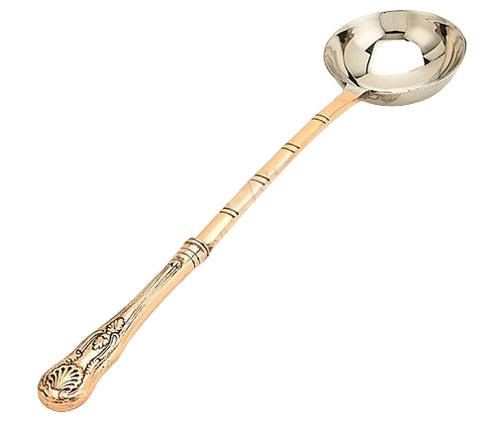 Copper/Stainless Steel Buffet Deep Ladle spoon- 13 Inches