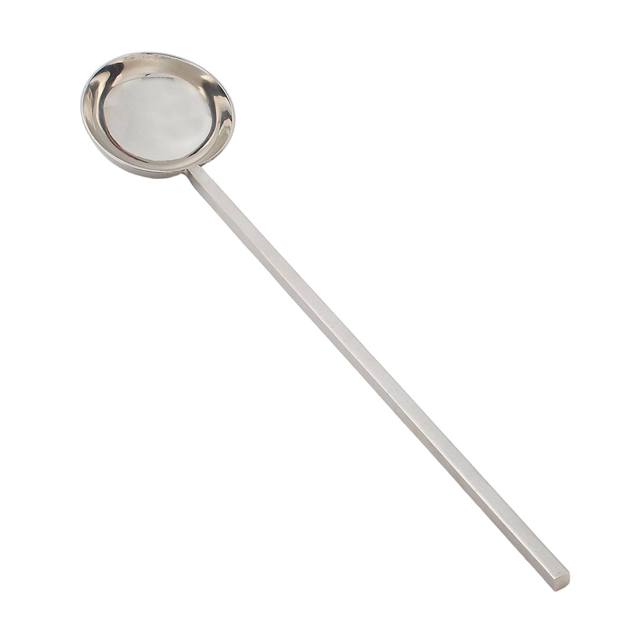 Hammered Stainless Steel Buffet Deep Ladle - 13 Inches (33 cm)