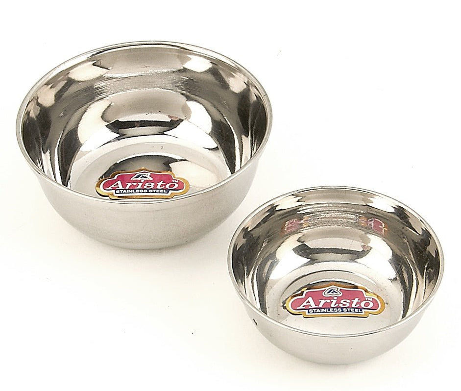 Stainless Steel Mukta Katori Bowl - 2.5 Inch, 1.5 Oz. — Nishi ...